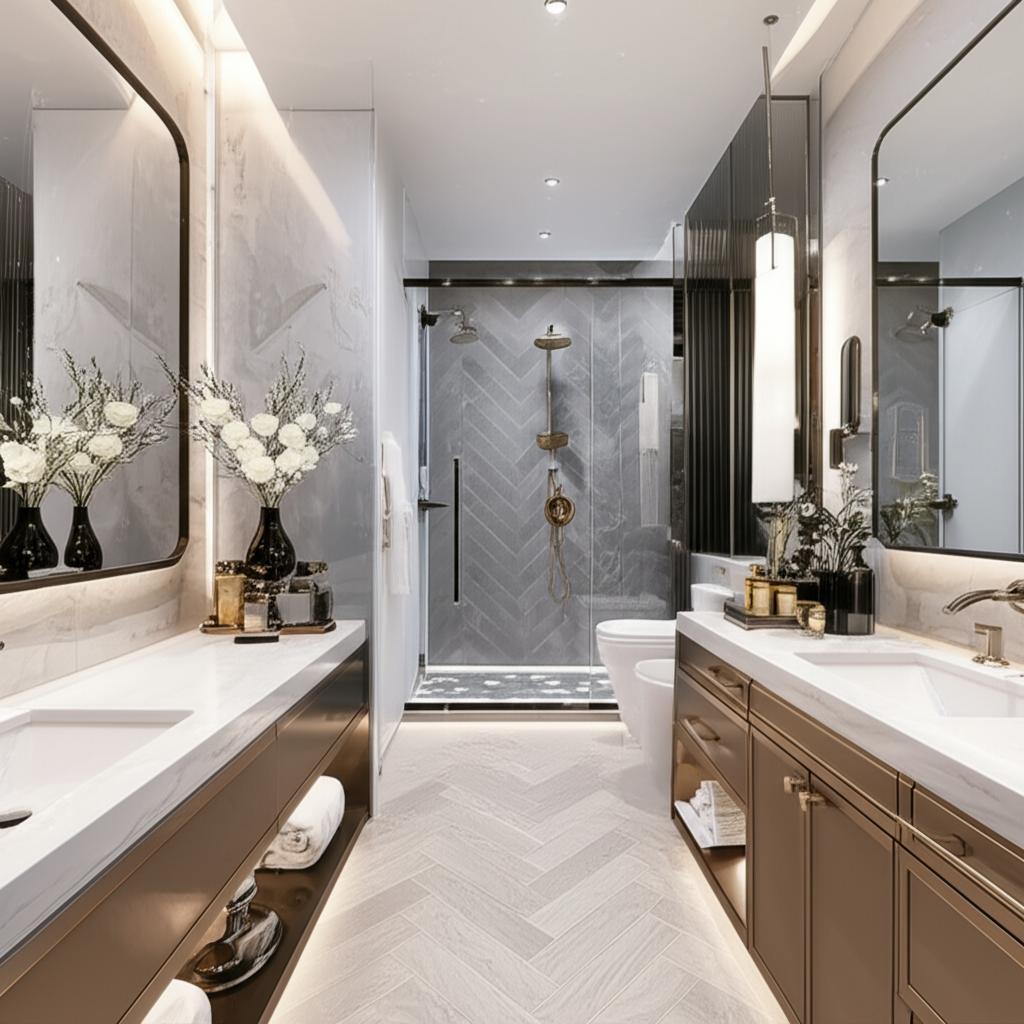 Transform Your Bathroom into a Spa with LED Strip Lighting | Designed ...